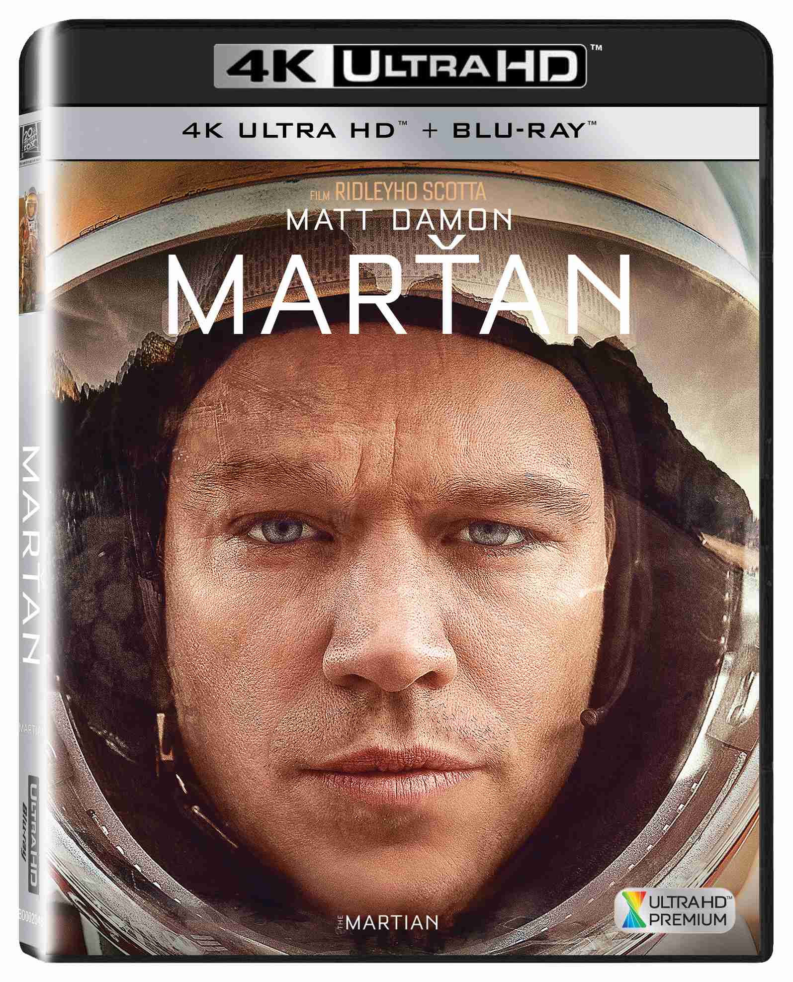 Marťan (4K Ultra HD) - UHD Blu-ray + Blu-ray (2 BD) | ZónaZábavy.cz