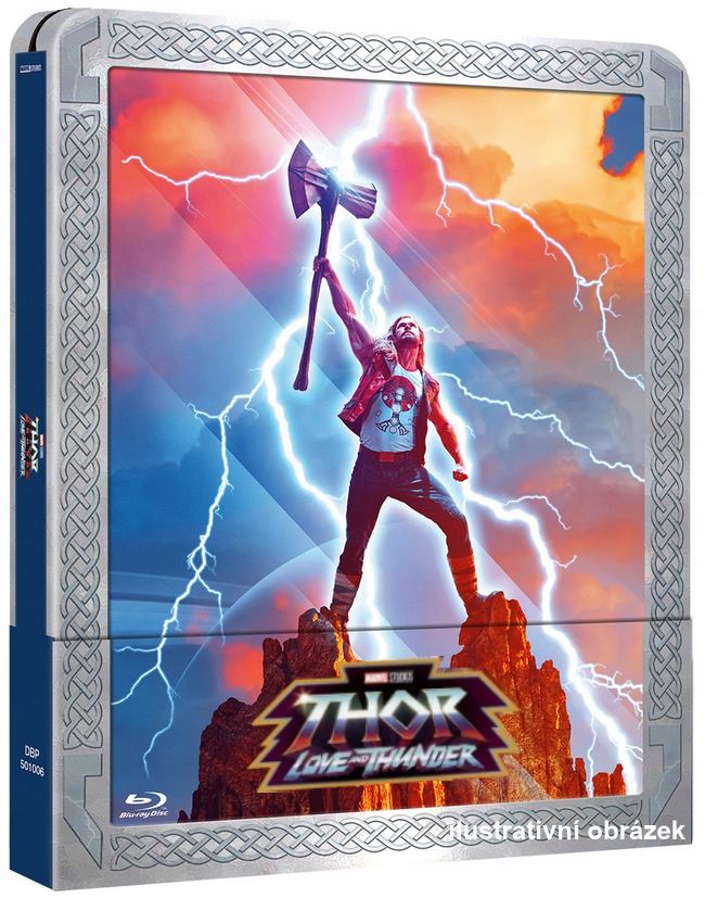 Thor: Láska jako hrom - Blu-ray Steelbook | ZónaZábavy.cz